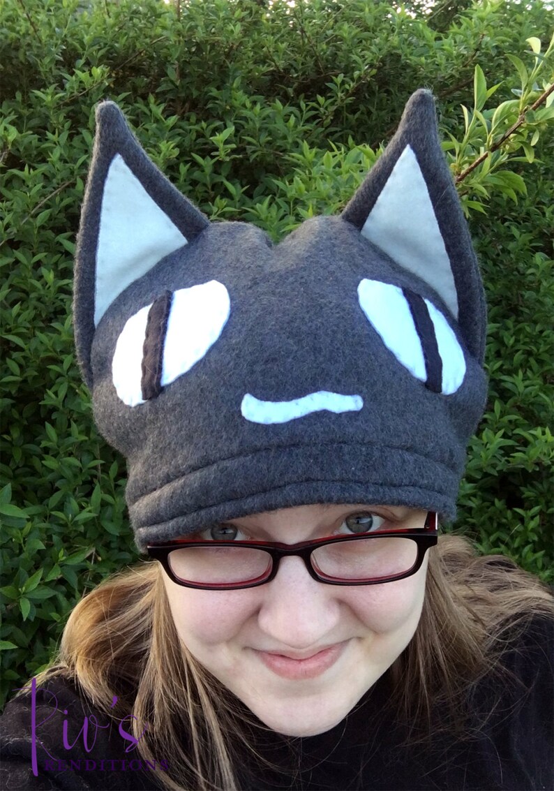 Sony - Kuro Hat / Fleece Hat / Winter Hat / Sony Hat / Cat Hat / Video ...