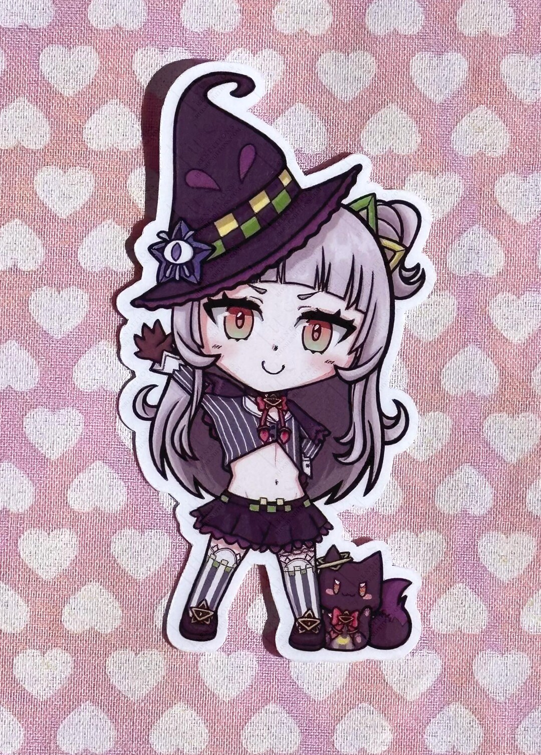 Murasaki Shion Shiokko Sticker / 3 Inch Vinyl Sticker / Vtuber Sticker ...