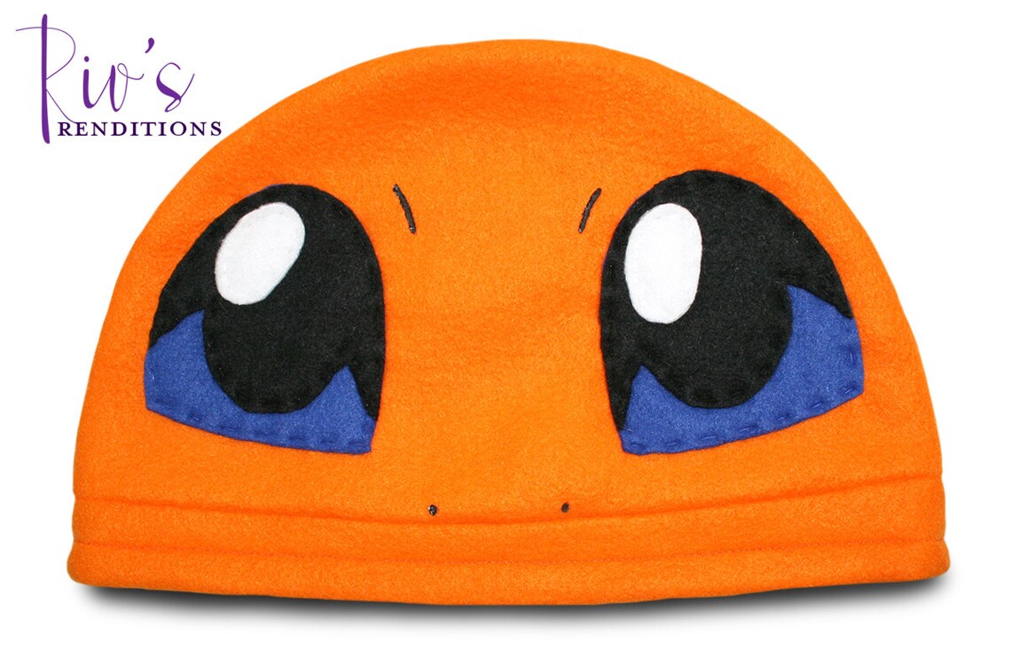 Pokemon Charmander Hat / Fleece Hat / Winter Hat / Pokemon - Etsy