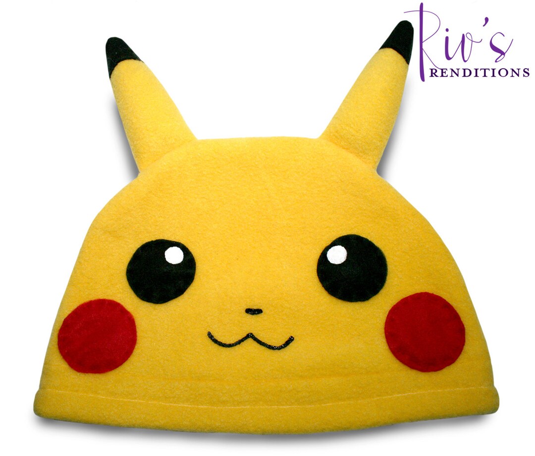 Video Game Characters Pikachu Pokemon Hat Super Cozy - Etsy