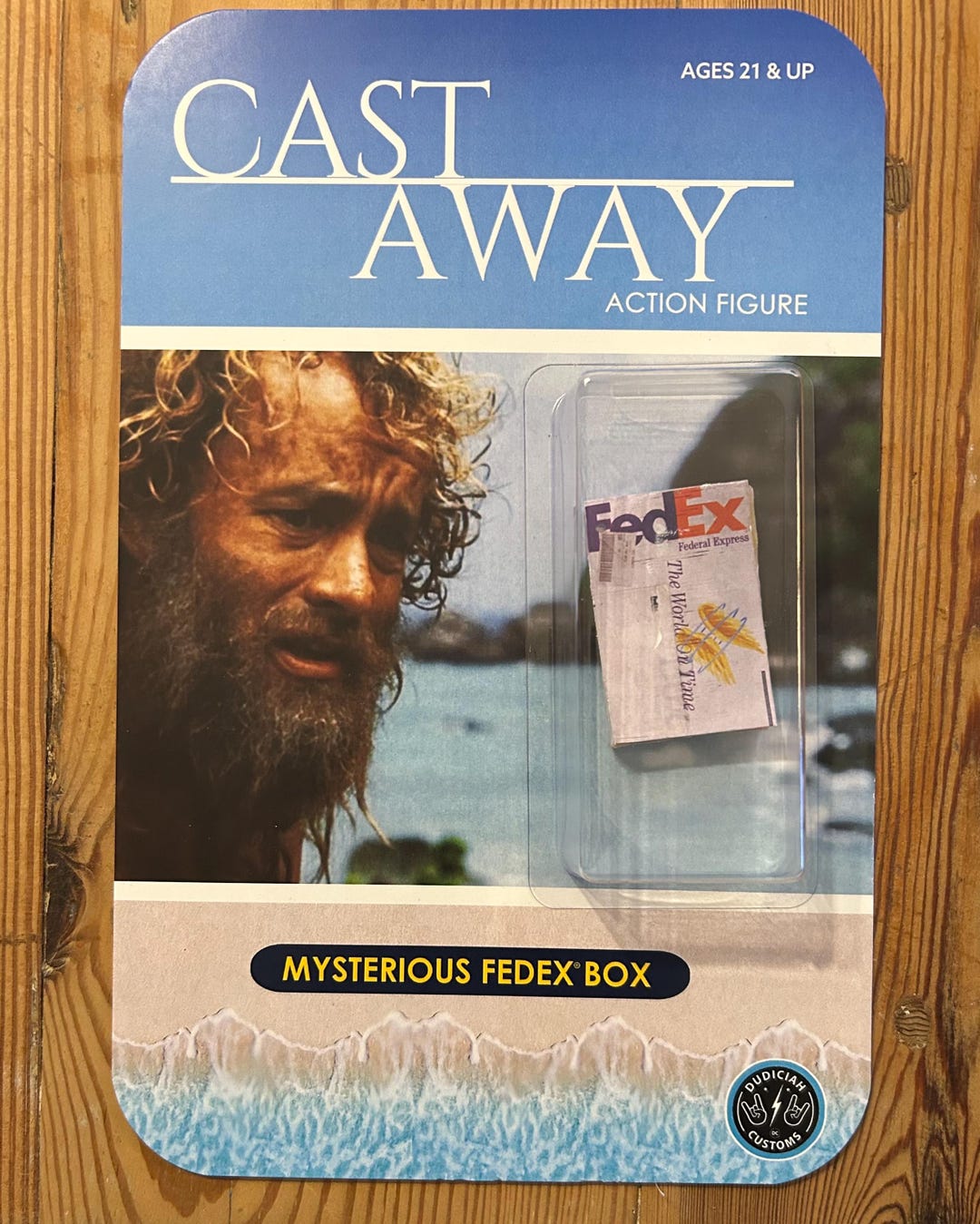 Castaway Custom Action Figure - Etsy