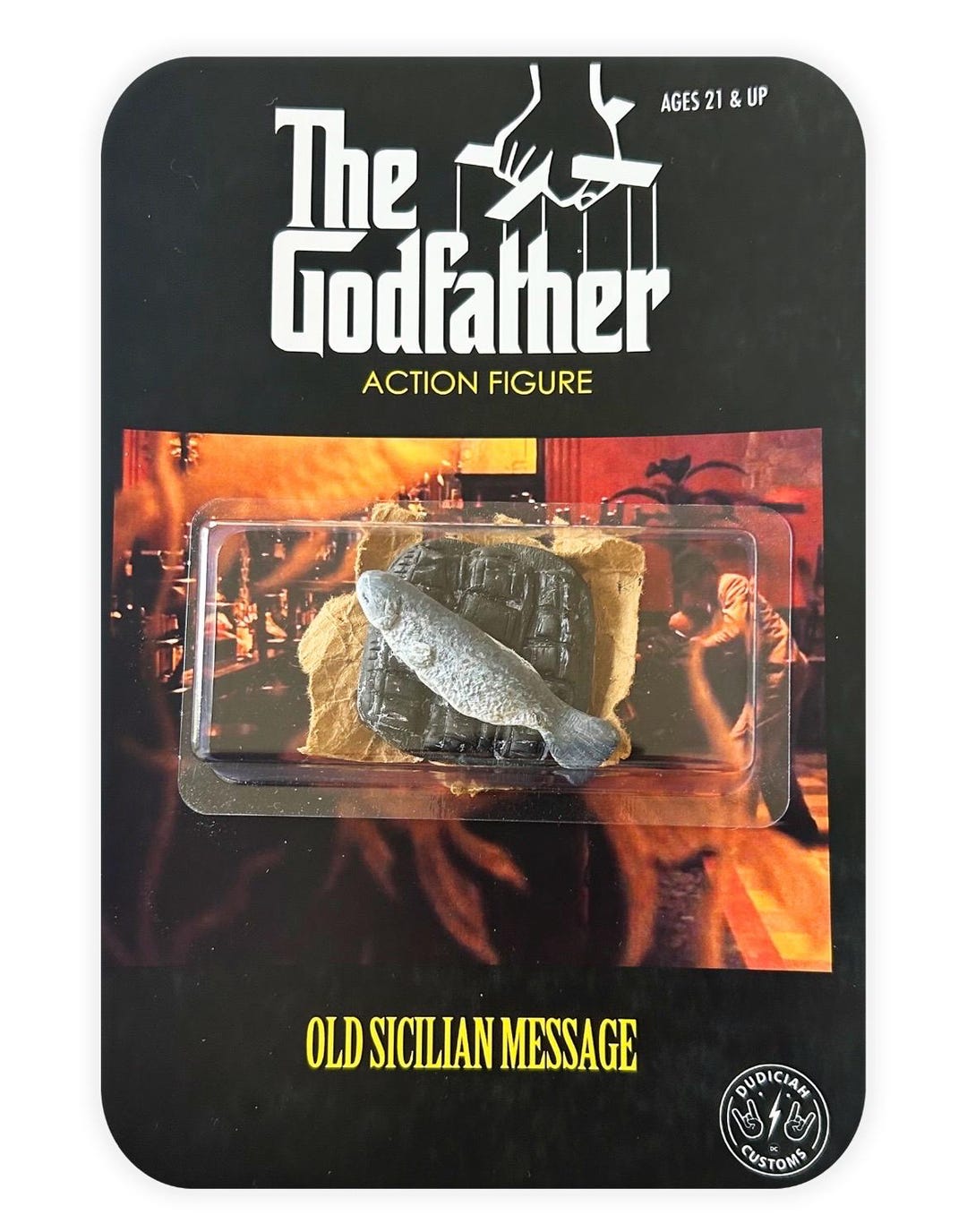 Godfather “sicilian Message” Custom Action Figure - Etsy