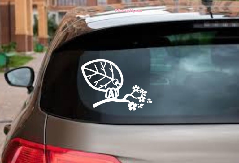 Leaf Bug Blue Dog Bluey and Bingo Bumper Sticker Car Decal Sticker ...