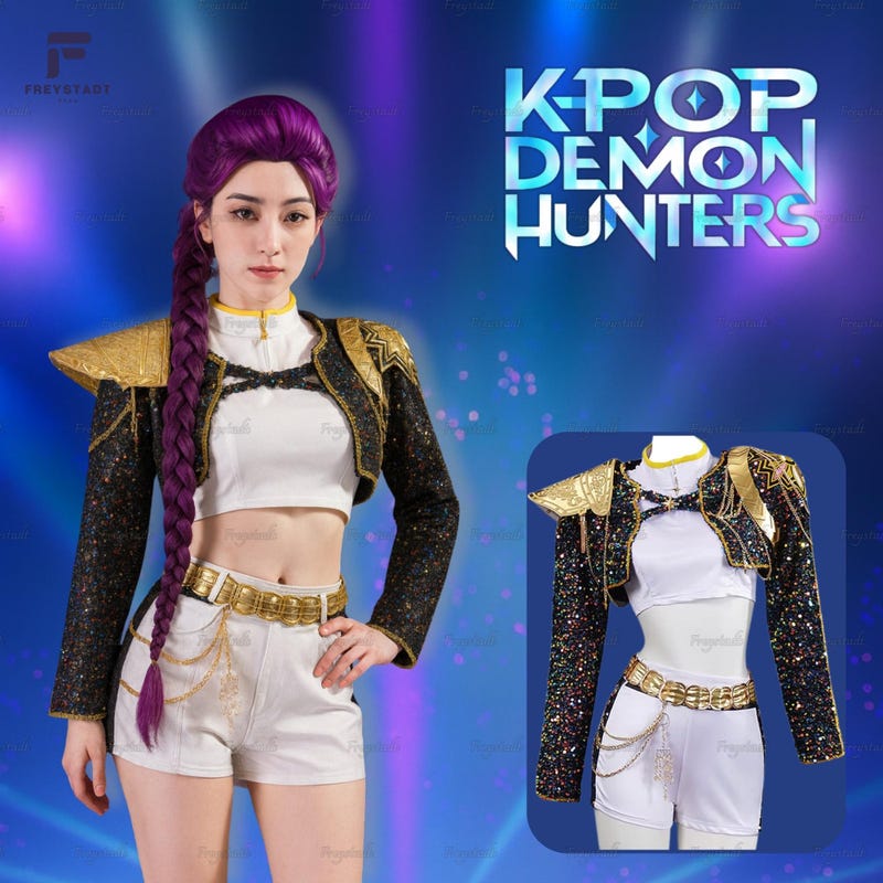 Rumi From Kpop Demon Hunters Costume - Etsy Australia