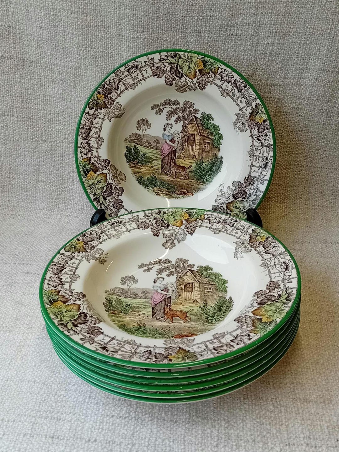 Spode Copeland Byron Soup| Pasta| Salad Rimmed Plate - Etsy