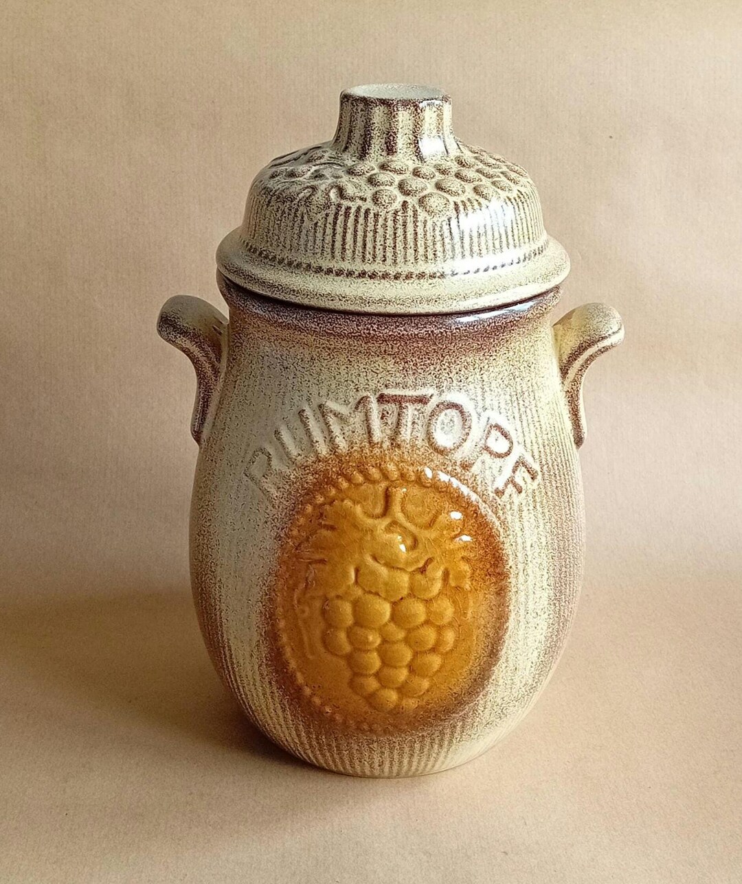 Rumtopf West Germany Vintage Pottery Preserve Jar for Fruit, Vegetable ...