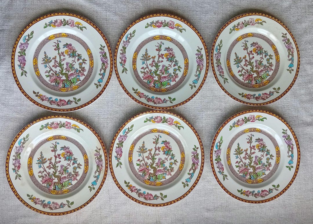 Washington Indian Tree Dinner Plate 10 In - Etsy