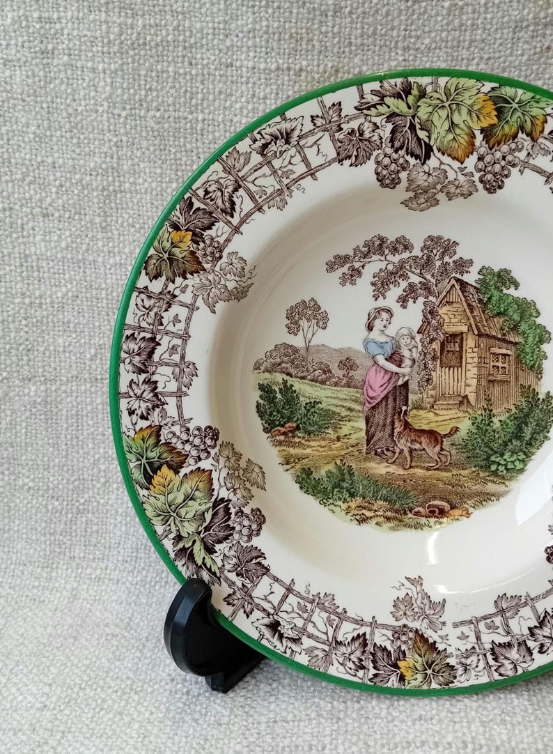 Spode Copeland Byron Soup| Pasta| Salad Rimmed Plate - Etsy