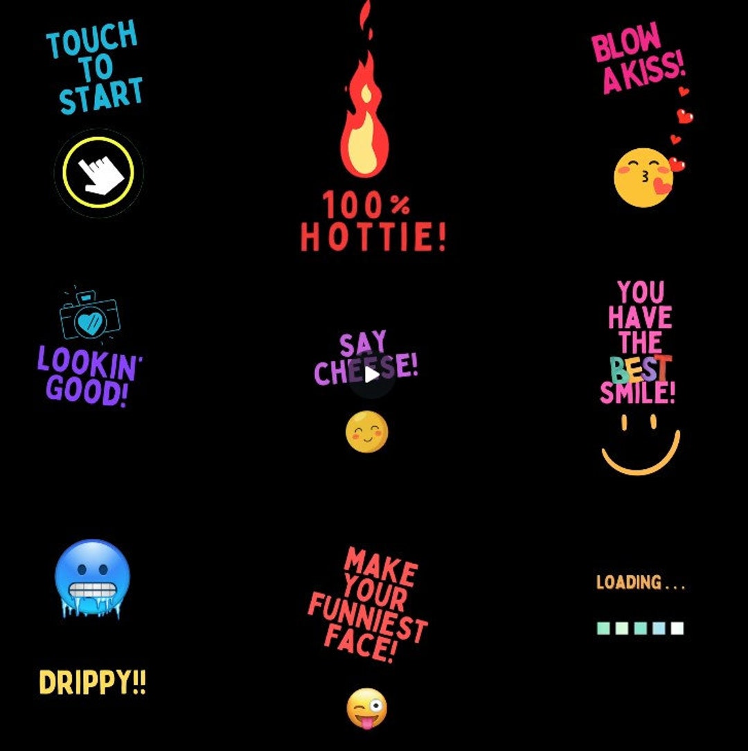 DSLR Photo Booth Prompts 2024 Collection - Etsy