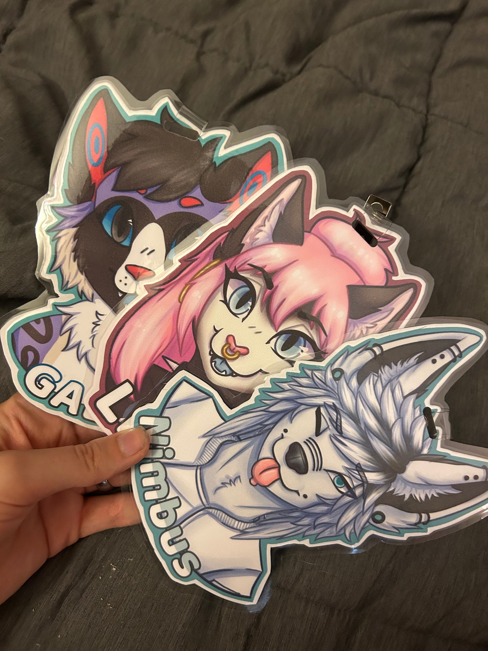 Custom Furry/fursuit Badges - Etsy