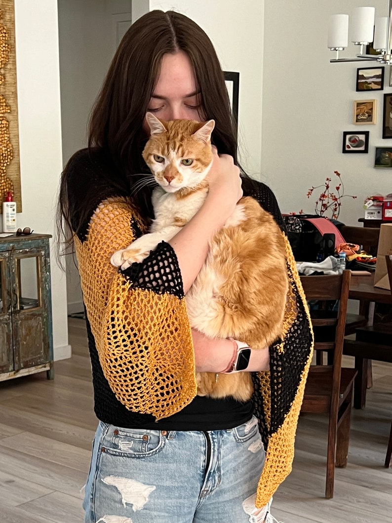 Data's Day, a Crochet Poncho Pattern - Etsy