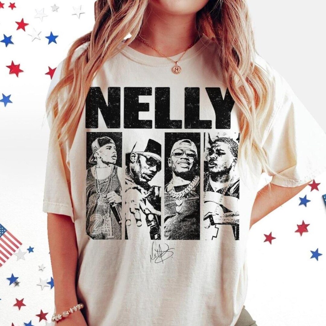 Nelly Rapper Poster PNG, Hip Hop Wall Art, 2000s Rap Digital Print ...