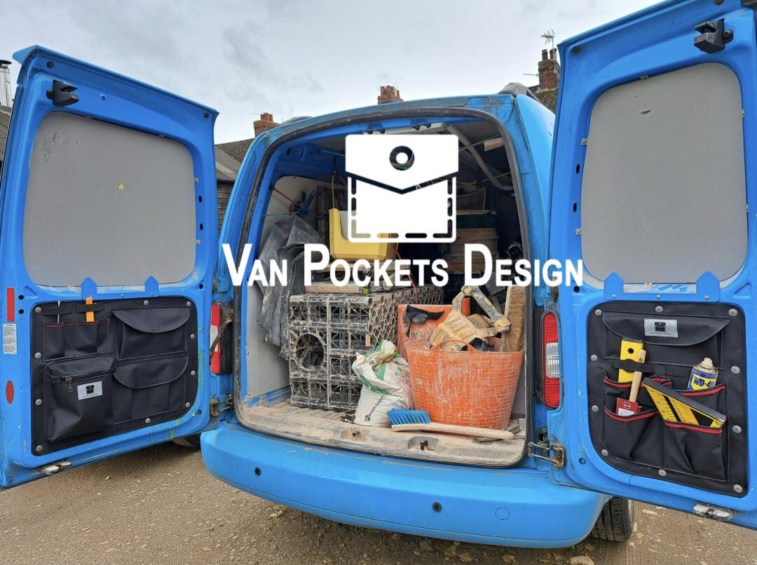 VW Caddy Barn Door Storage Organiser Set - Etsy