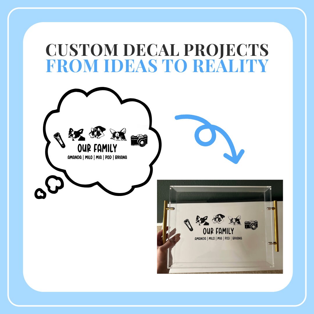 Custom Decal Projects - Etsy