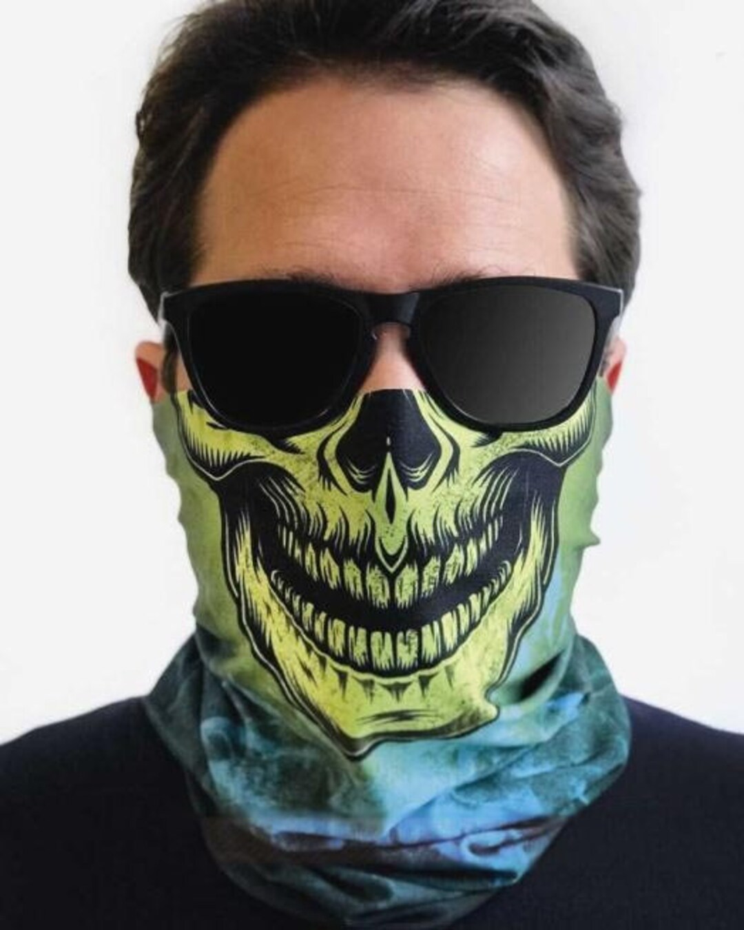 Reversible Gaiter, Reversible Neck Gaiter, Camo Bandana, Skull Gaiter ...