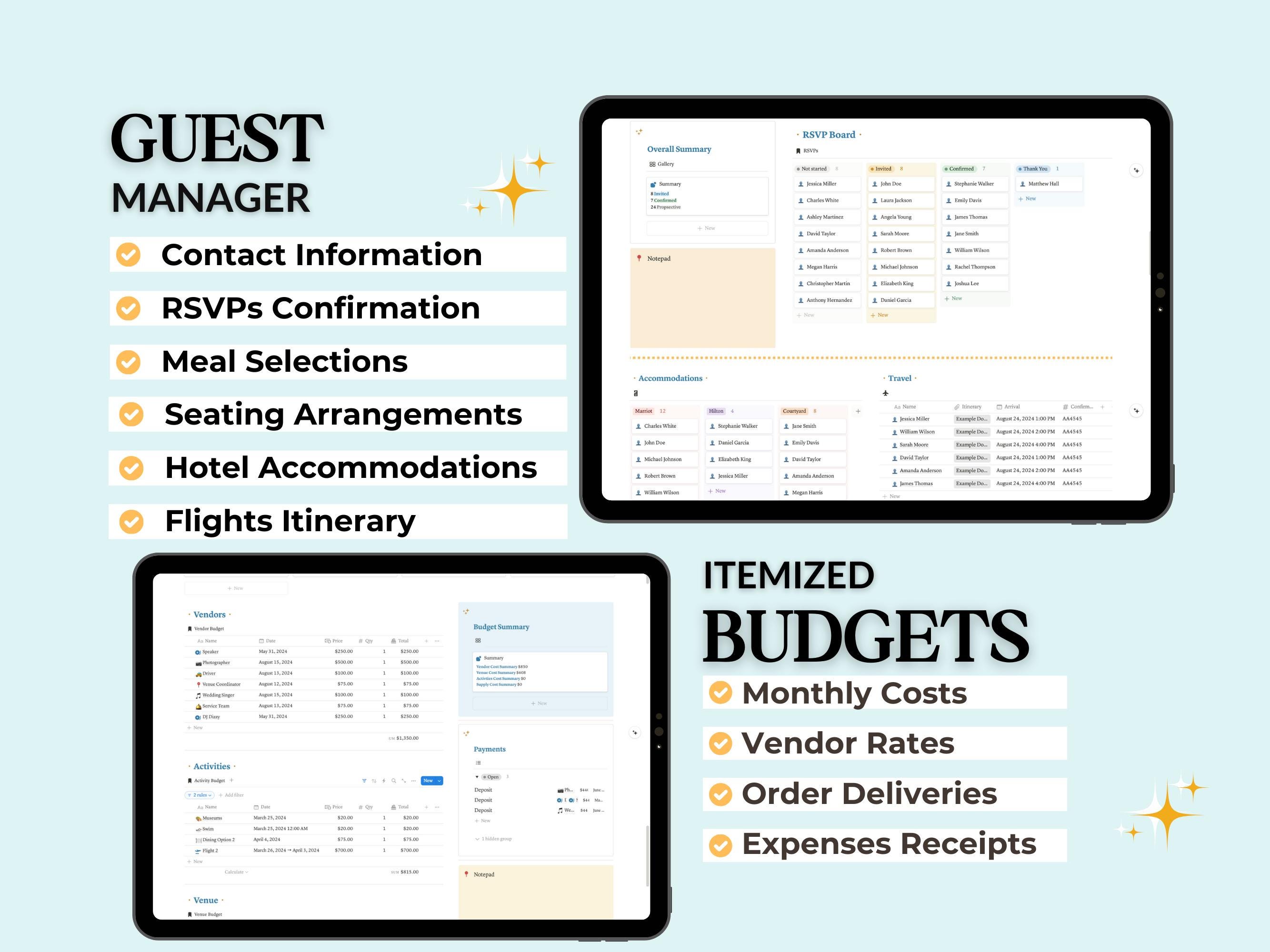 Gala Event Planner Bundle Gala Party Event With Gala Fundraiser ...