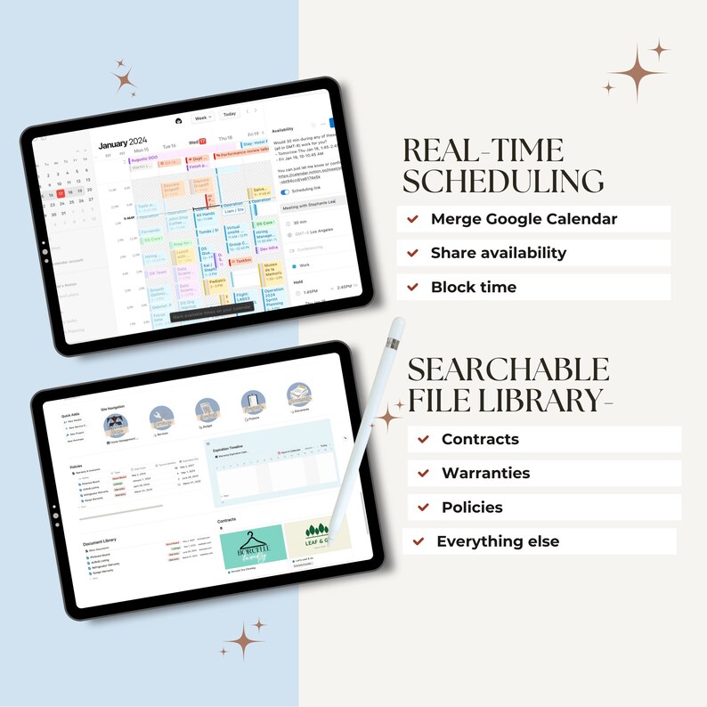 Condo Maintenance Binder Notion Template Condo Service Notion Planner ...