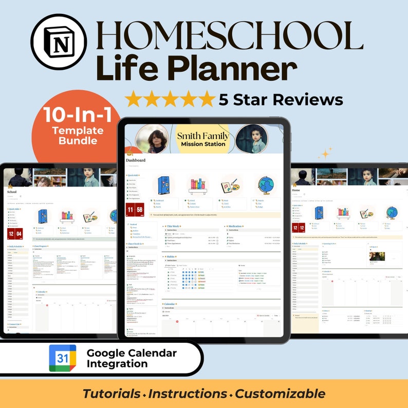 Homeschool Binder Bundle for Preschool Homeschooling Planner Highschool ...