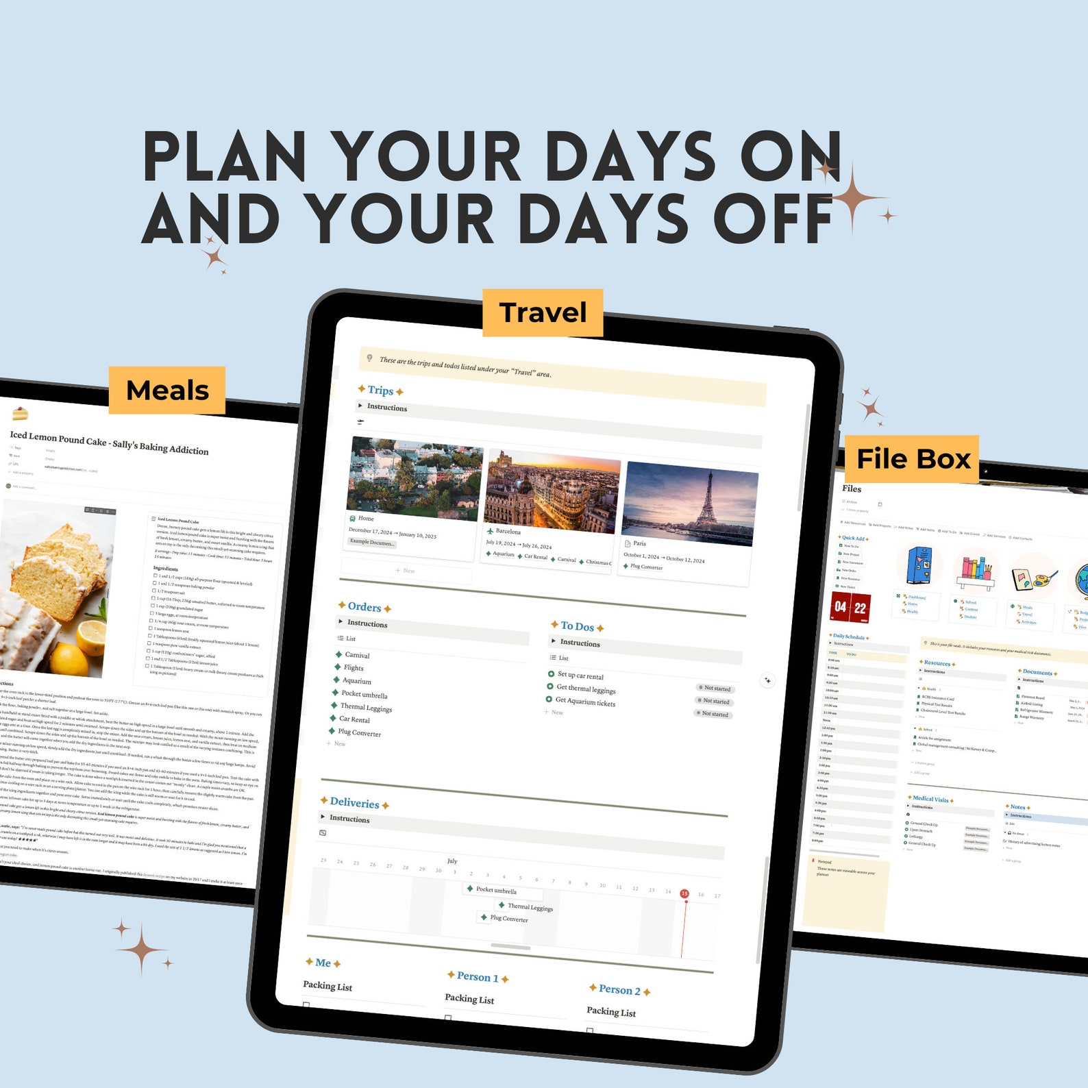 Digital Homeschool Planner Notion Template Kids Homeschool Lesson ...