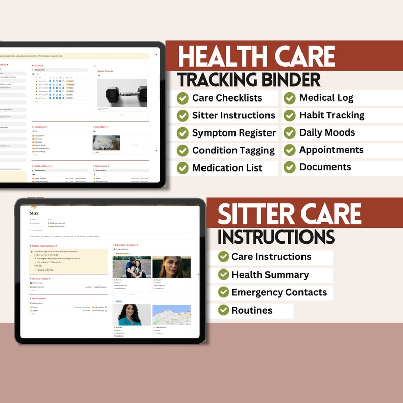 Mega Daily Life Planner Bundle With Daily Home Health and Hobby ...