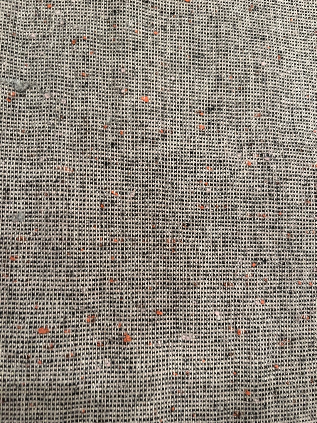 Cotton Wool Blend Fabric With Multicolor Speckles - Etsy