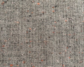 Hunter Green Cotton Wool Blend Fabric With Multicolor Speckles this ...