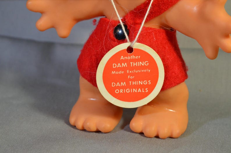 Vintage Dam Thing Troll Doll - Etsy