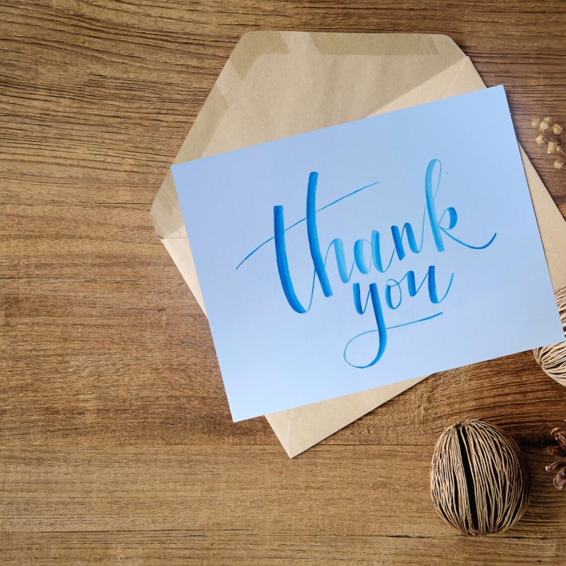 Hand Painted Thank You Cards - Etsy