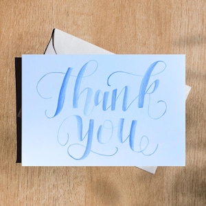 Hand Painted Thank You Cards - Etsy
