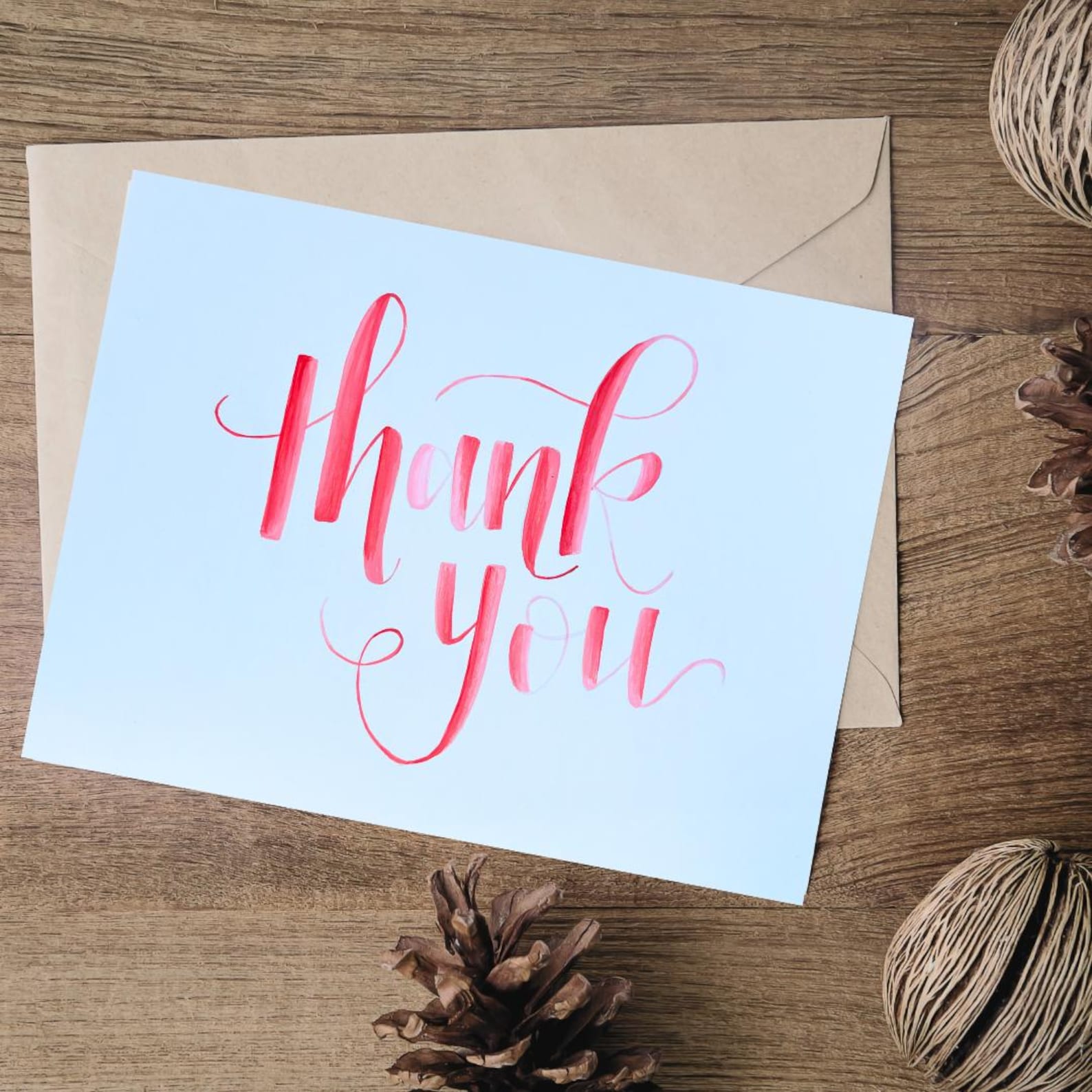 Hand Painted Thank You Cards - Etsy