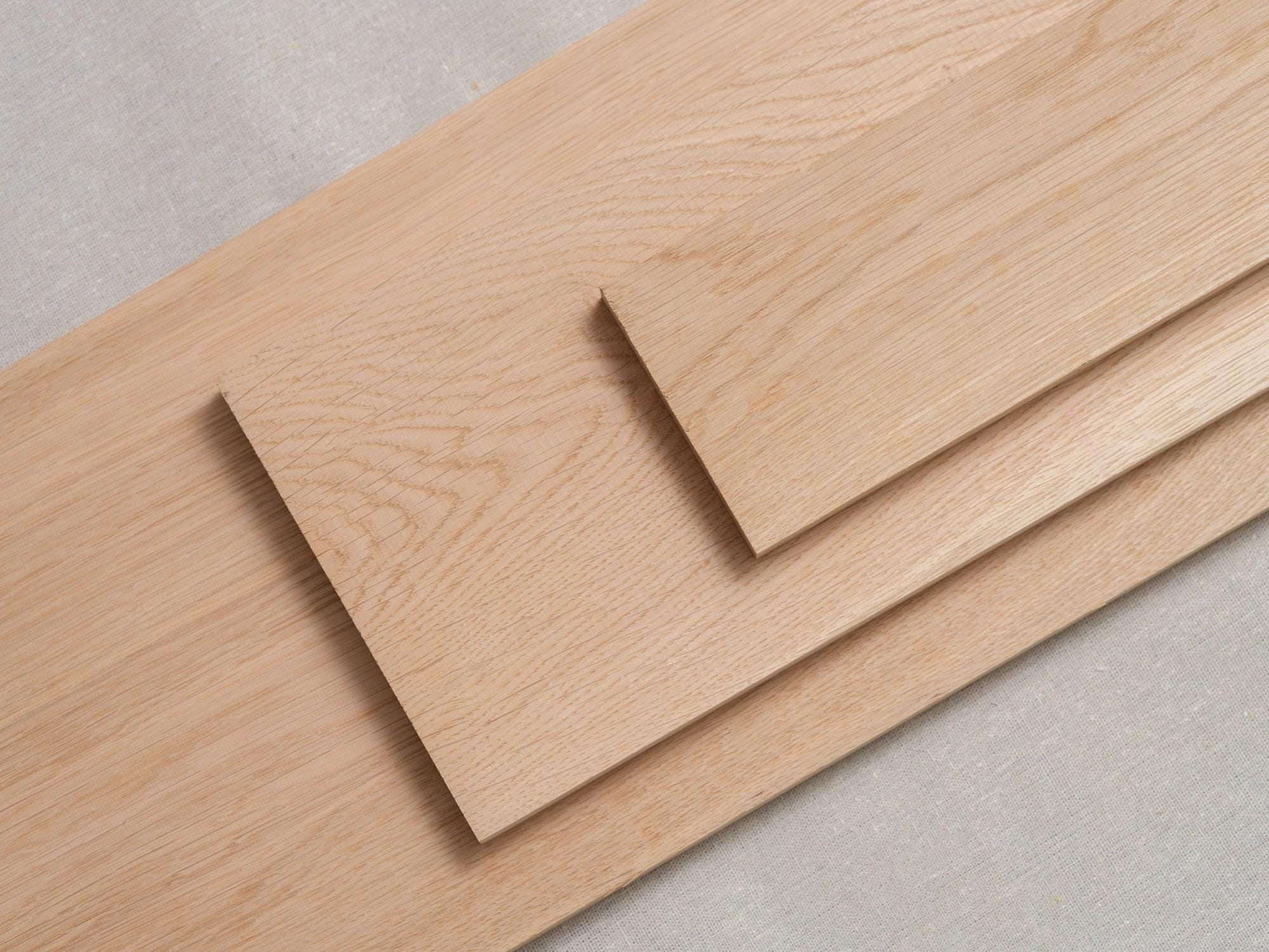 White Oak Boards Kiln Dried Planed PAR European Solid Oak Cut to Exact ...