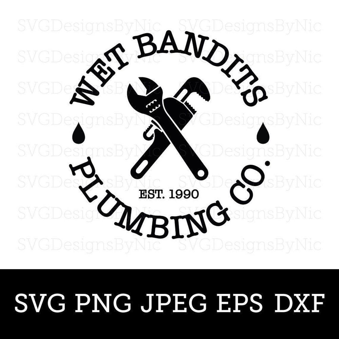 Wet Bandits SVG, Plumbing, Funny, Home Alone SVG, Cricut Silhouette ...