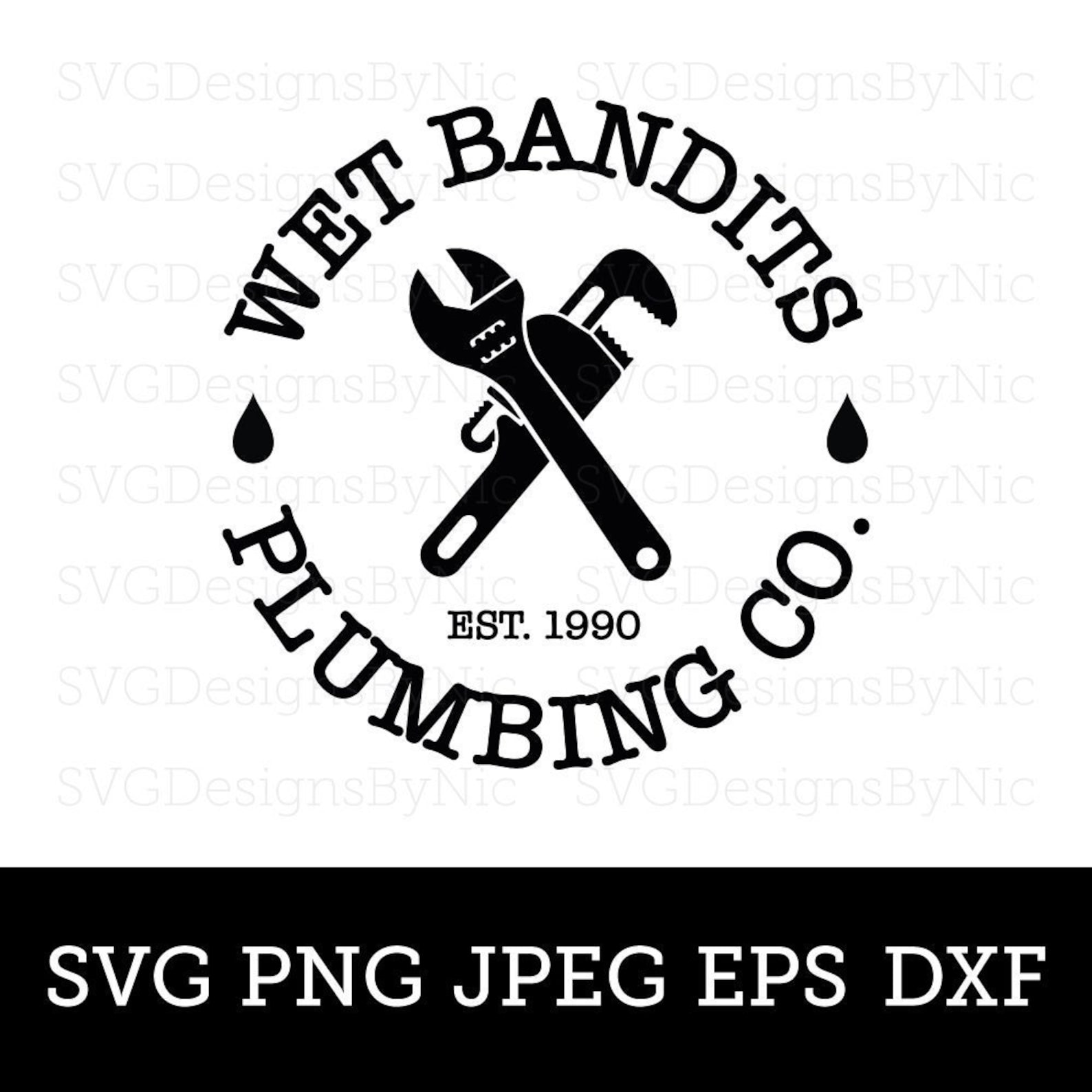 Wet Bandits SVG, Plumbing, Funny, Home Alone SVG, Cricut Silhouette ...