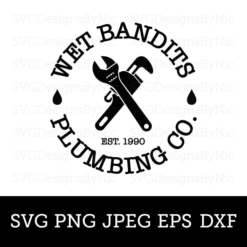 Wet Bandits SVG, Plumbing, Funny, Home Alone SVG, Cricut Silhouette ...