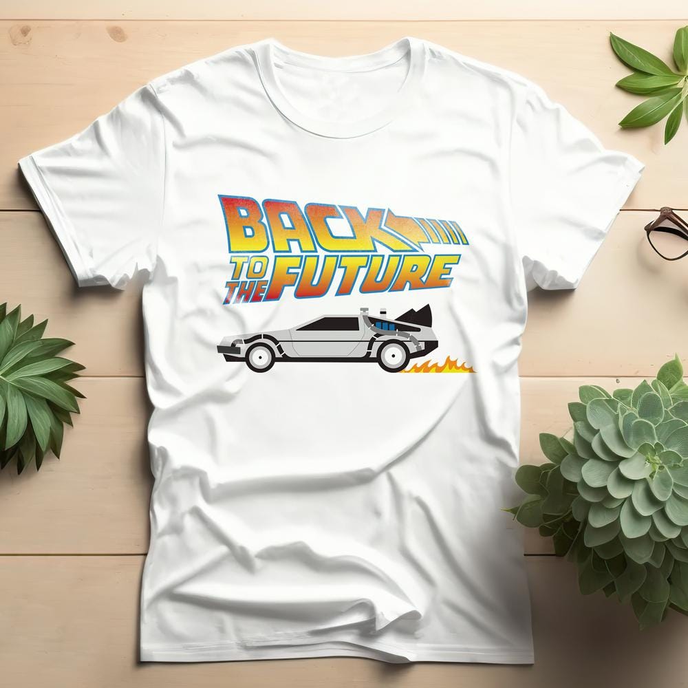 Back to the Future SVG, BTTF, Marty Mcfly, Delorean, Movie, Clipart ...