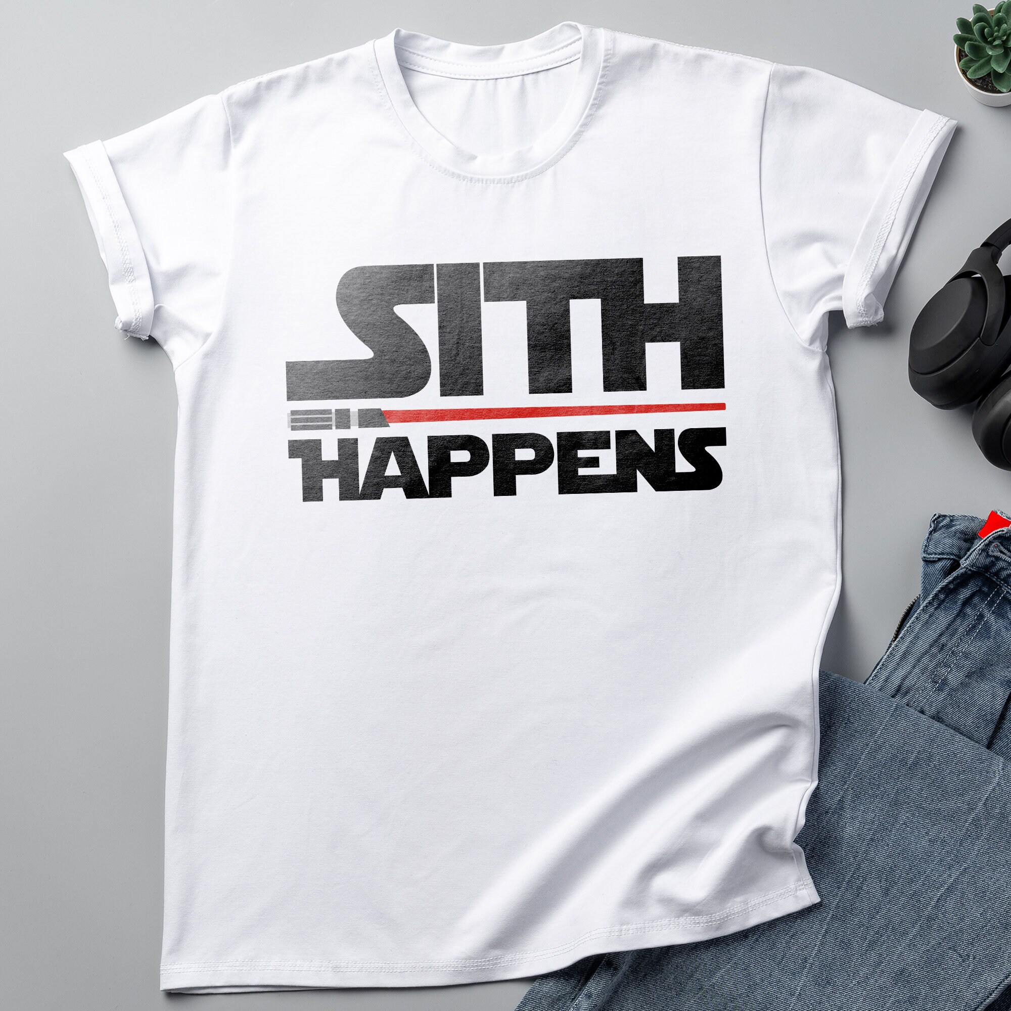 Sith Happens SVG, Funny Star Wars SVG, Lightsaber, Darth, Skywalker ...