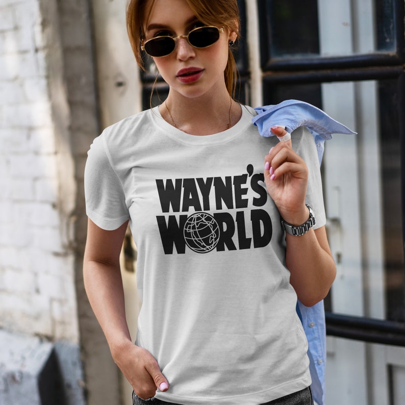 Waynes World SVG, Retro 90s Film, Garth, Wayne, Funny T-shirt, Cricut ...
