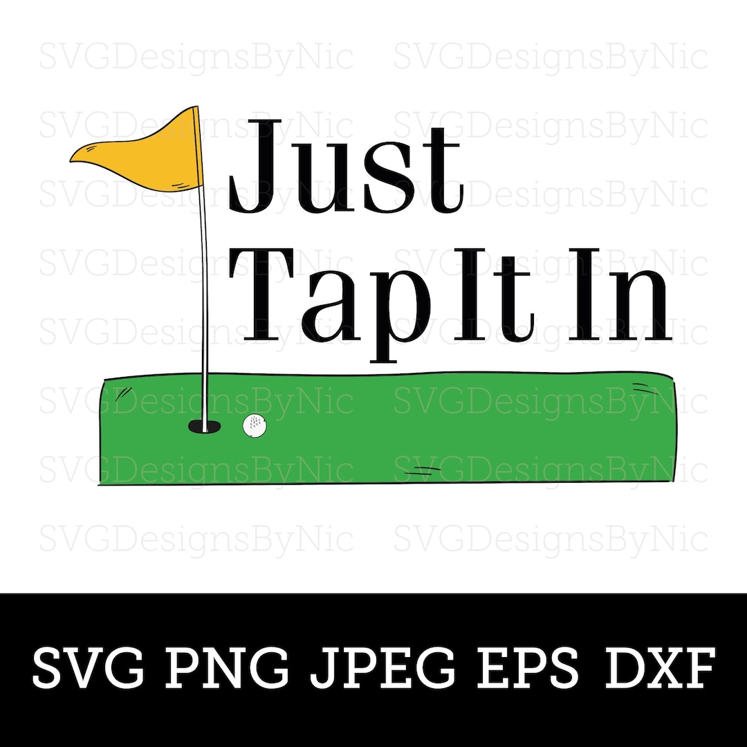 Happy Gilmore SVG, Quote Tap It In, Funny Golf, Movie, Sandler, Shooter ...