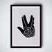 Live Long and Prosper SVG, Funny T-shirt Design, TV Show Quote, Science ...