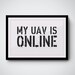 My UAV is Online, COD SVG, Gamers Gaming Design, Cricut Silhouette, Svg ...