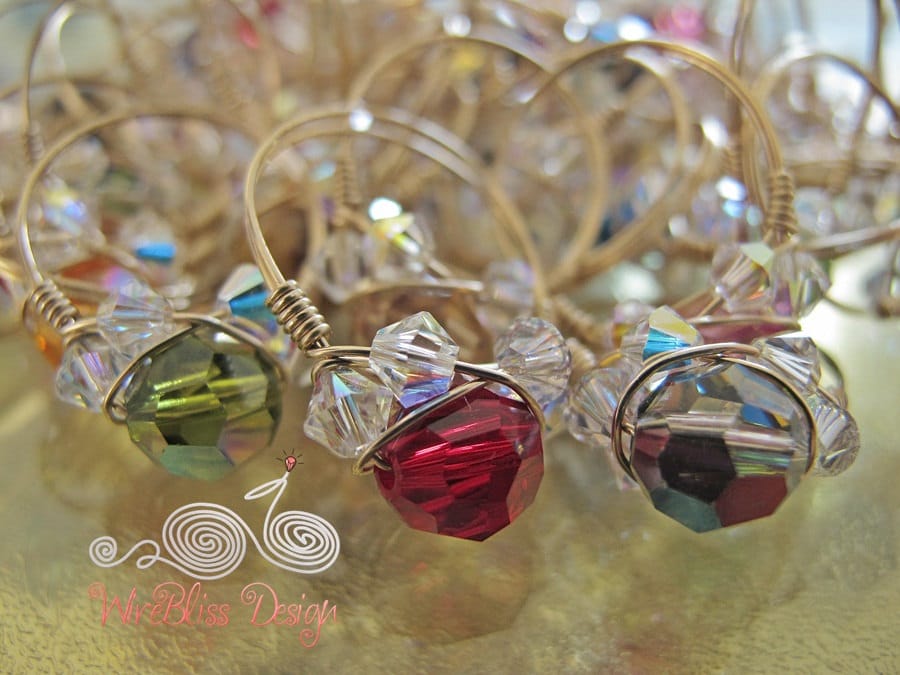 WIRE JEWELRY Tutorial-wire Wrapped Sparkly Crystal Ring - Etsy