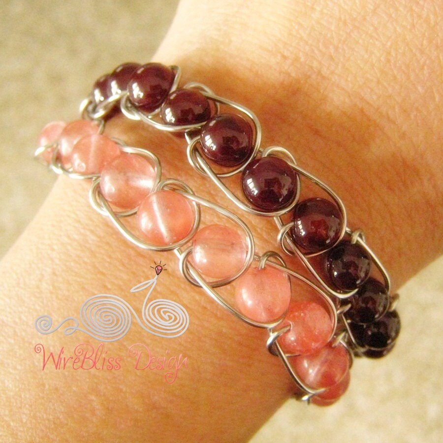 WIRE JEWELRY TUTORIAL- Wire Wrap Infinity Bracelet. - Etsy