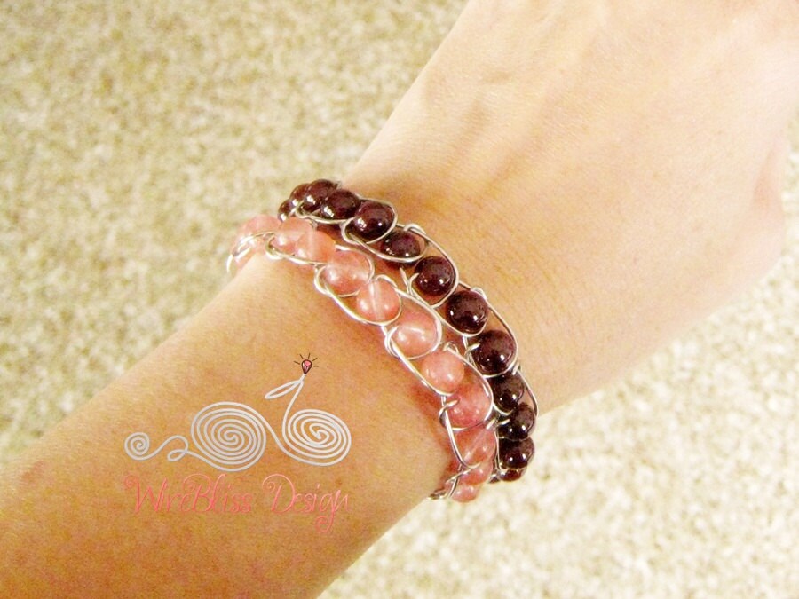 WIRE JEWELRY TUTORIAL- Wire Wrap Infinity Bracelet. - Etsy