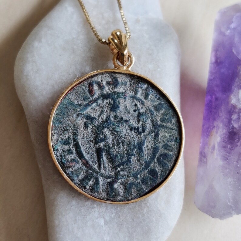 Large Ancient Coin Gold Medallion Armenia Crusader Latin - Etsy