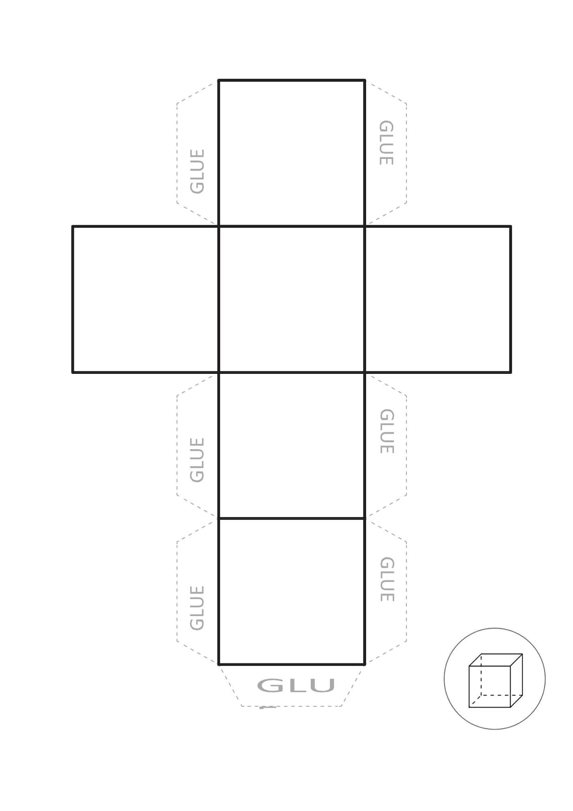 3D Shapes Cut and Paste Activity Book | Educational Fun for Kids ...