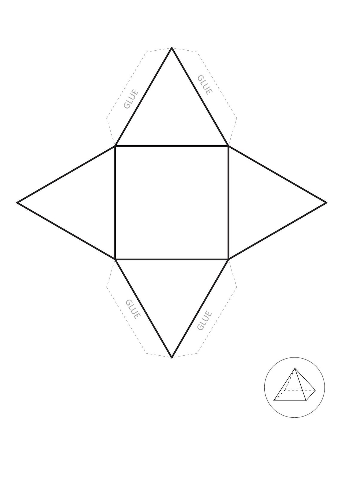 3D Shapes Cut and Paste Activity Book | Educational Fun for Kids ...