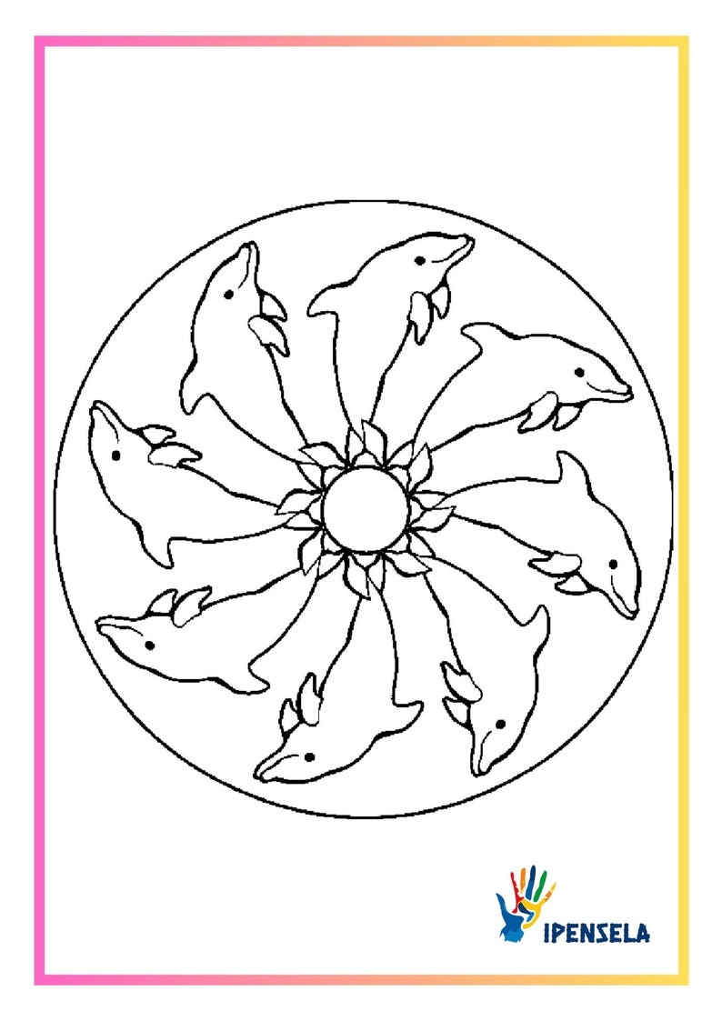 Mandala Coloring Book for Kids and Adults | Digital PDF | Stress Relief ...
