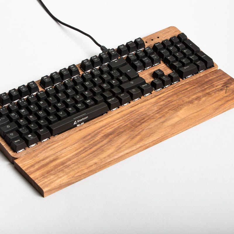 Wooden Keyboard - Etsy