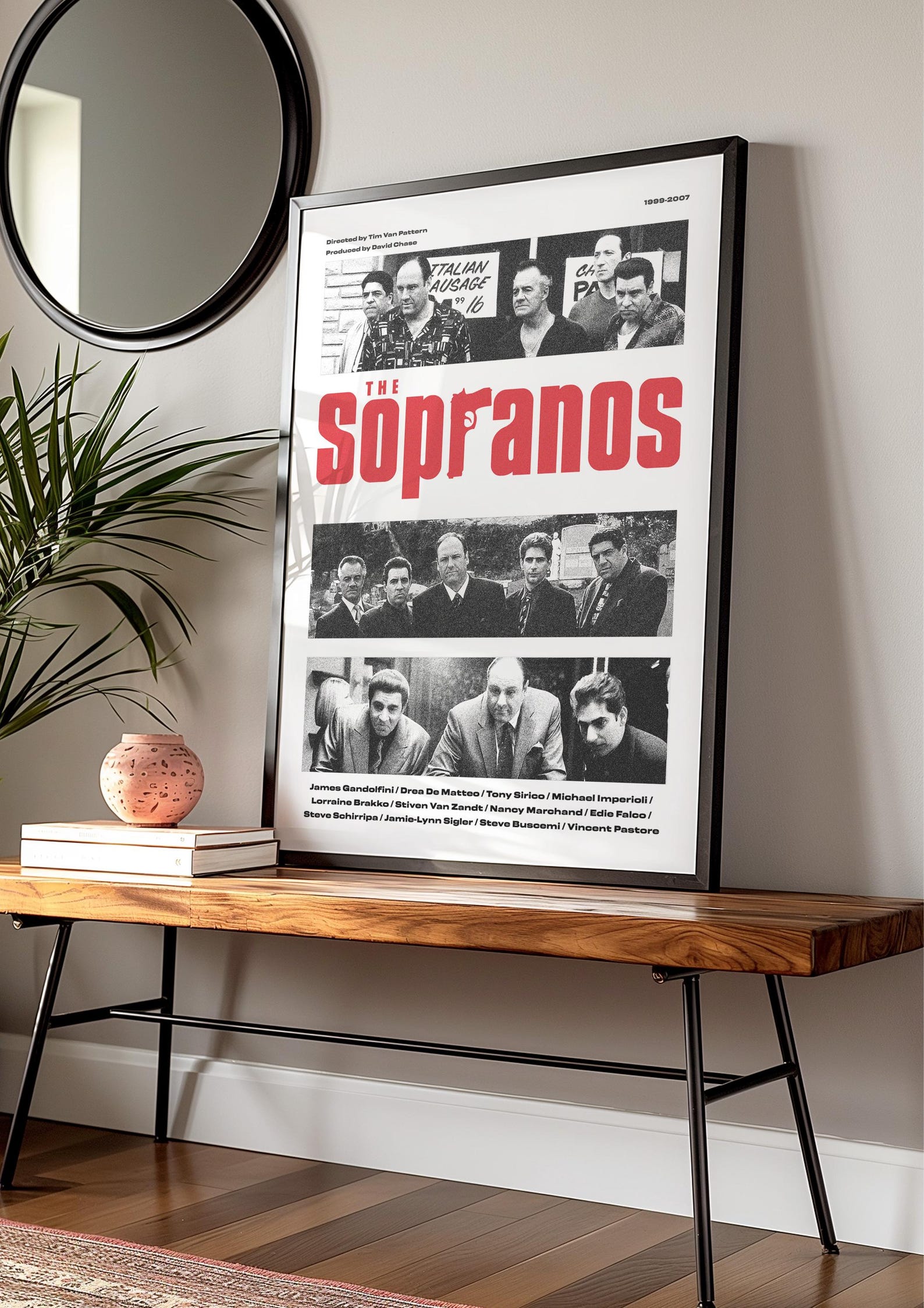 The Sopranos Fan Art, the Sopranos Poster, the Sopranos Print, Tony ...