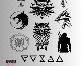 The Witcher SVG Bundle Cut Files for Cricut or Silhouette Direct ...